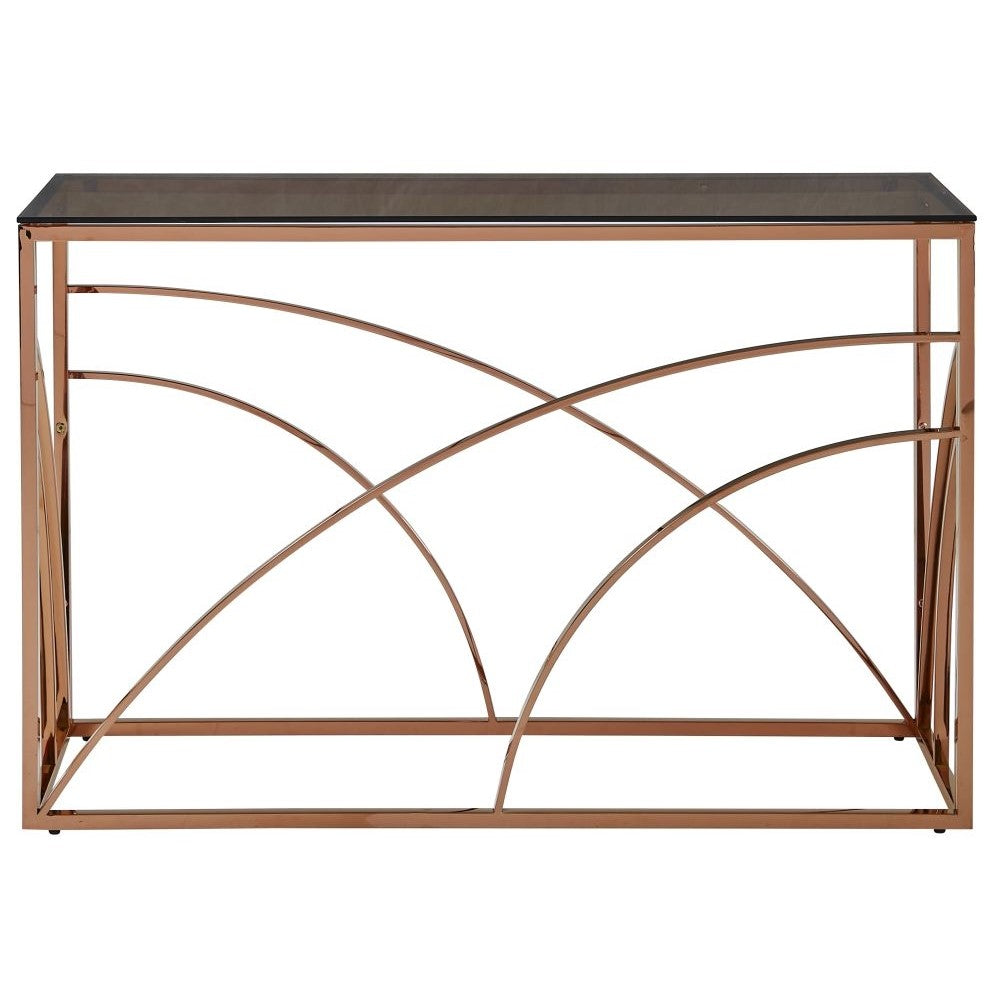 Chic 15149 Rose Gold Console Table Annaghmore – Smyth Patterson