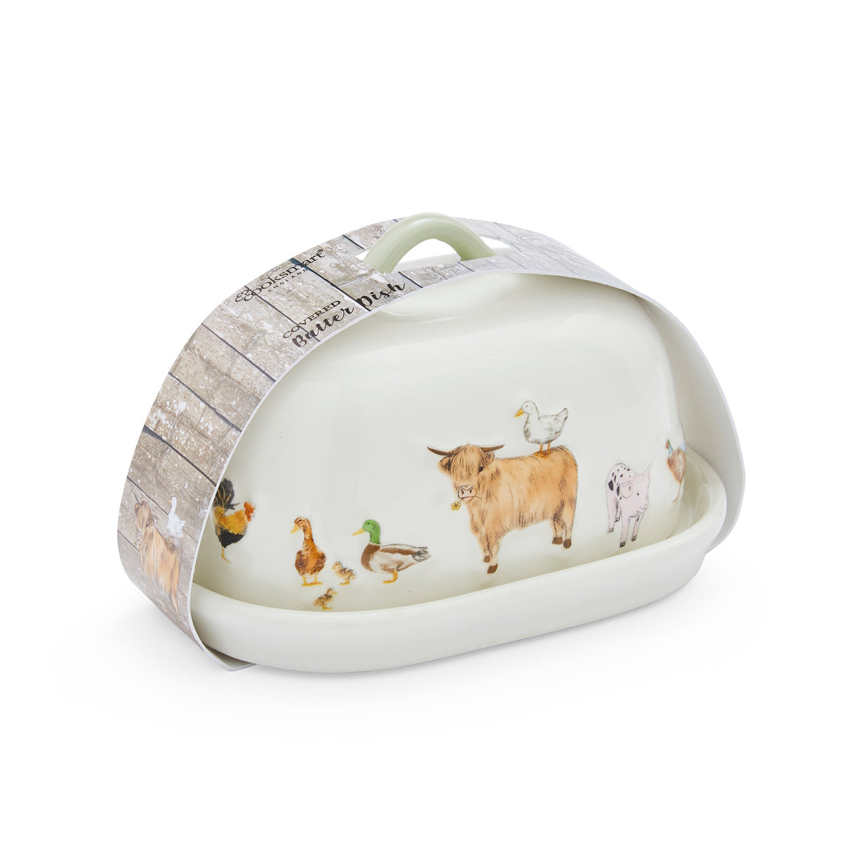 Cooksmart Buttercup Farm Ceramic Butter Dish – Smyth Patterson